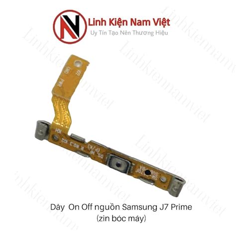 On Off Nguồn Samsung J7 Prime