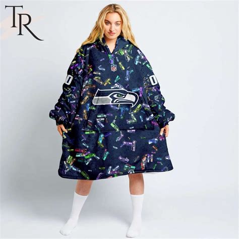 Personalized Nfl Seattle Seahawks With A Bold And Dense Logo Design
