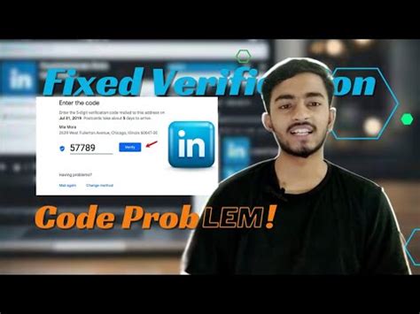 Linkdin Code Problem How To Fixed Verification Code Problem LinkedIn Verification Code Not