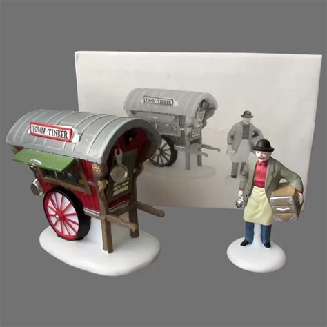 Vintage Department 56 5646 4 Town Tinker Set With Box Ruby Lane