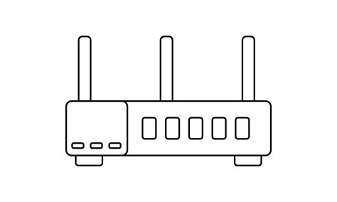 Wireless Connection Line Art Icon Vector Graphic By Mehedi Hasan · Creative Fabrica