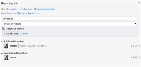 Visual Studio Git In TFS Remove Branches After Merging Stack Overflow