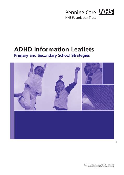 Adhd Primary And Secondary School Strategies Sycamore Send Support