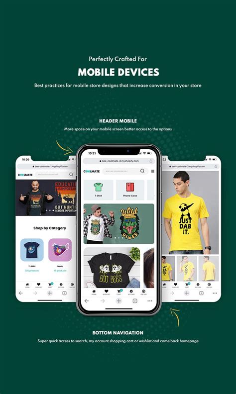 Coolmate Fashion And Pod T Shirt Store Shopify Theme