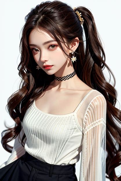 Premium Ai Image Fashion Graphic Model Fashion Show T Stage Clothing Display Pose Beauty