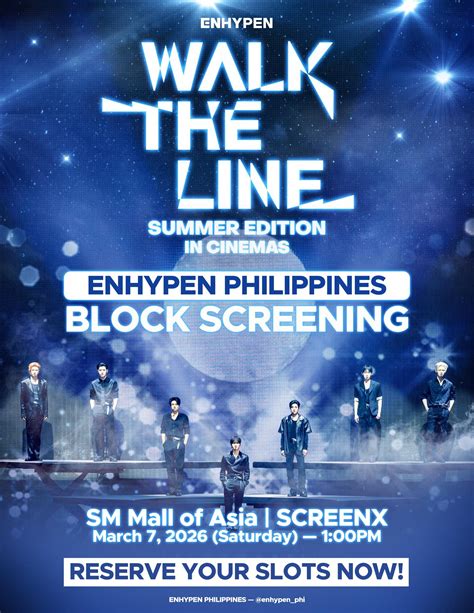 Enhypen Philippines 🎬 Enhypen Walk The Line Summer Edition In