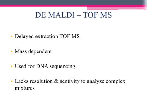 Maldi Tof Pptx