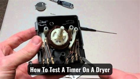 How To Test A Timer On A Dryer Learn Simple Steps