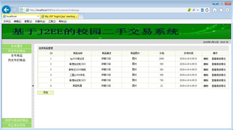 基于ssh框架的二手商品交易管理系统的设计与实现 毕业论文 ssh校园二手 csdn博客