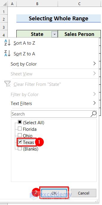 The Excel Filter Is Not Working After A Row 4 Reasons And Solutions Exceldemy