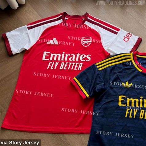 Arsenal 26 27 Home Kit Leaked Official Pictures Footy Headlines