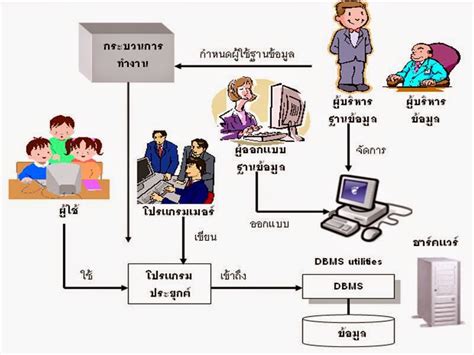 ระบบสารสนเทศ ระบบจัดการฐานข้อมูล