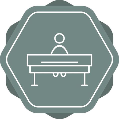 Student Sitting In Class Line Icon 16215856 Vector Art At Vecteezy