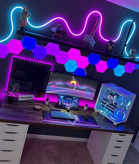 setup update rgb lovers what s your fav color scheme r battlestations