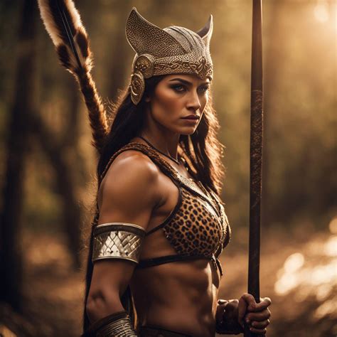 Amazon Warrior Woman By Eulerk On Deviantart