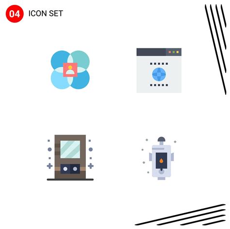 Flat Icon Concept For Websites Mobile And Apps Character Cabinet Model Seo Utensil Editable