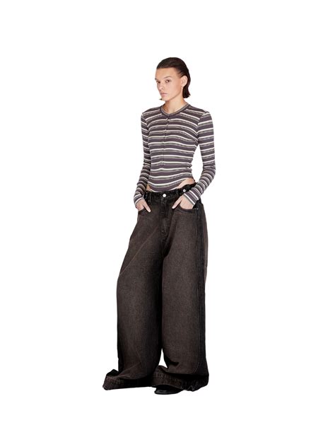 Striped Button Bodysuit Grey Làminapparel®