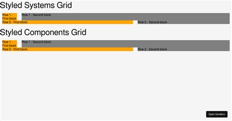 Styled Systems Grid Demo Codesandbox