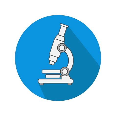Premium Vector Flat Design Of Microscope A Laboratory Research Equipment
