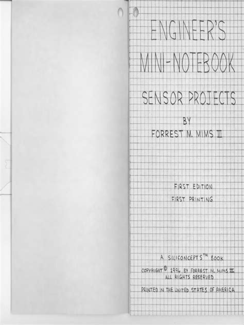 Engineers Mini Notebook Sensor Projects Pdf