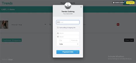 Github Kritika27 Ecommerce Store Reactjs Stripe Oauth2 This Is A