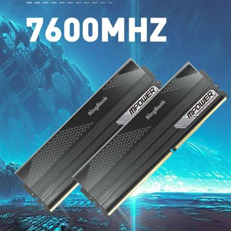Модуль оперативной памяти KingBank Dark Heatsink DDR5 760016 ГБ (DDR5 ...