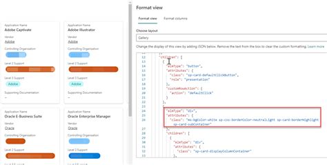 configure conditional formatting for sharepoint list gallery view