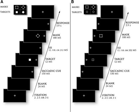 Experimental Design During Saccadic Blocks Download Scientific Diagram