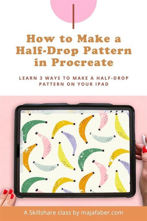 3 Ways To Create A Half Drop Pattern In Procreate