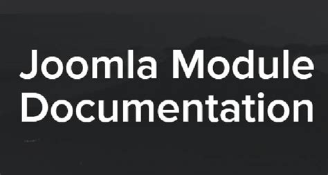 Joomla Module Documentation Rajamangala University Of Technology Isan