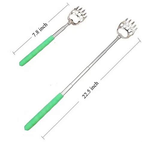 Aryshaa Extendable Stainless Steel Itching Stick Back Massager