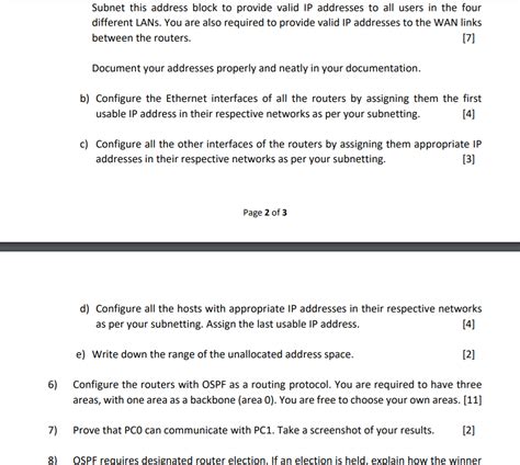 Solved Consider The Following Network Topology LAN Chegg Com
