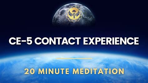 Guided Ce5 Contact Group Meditation Connect With Ets Michael Sandler Youtube