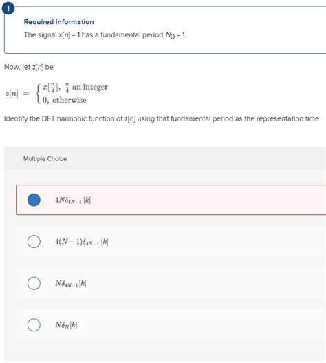 solved required information the signal x[n] 1 has a