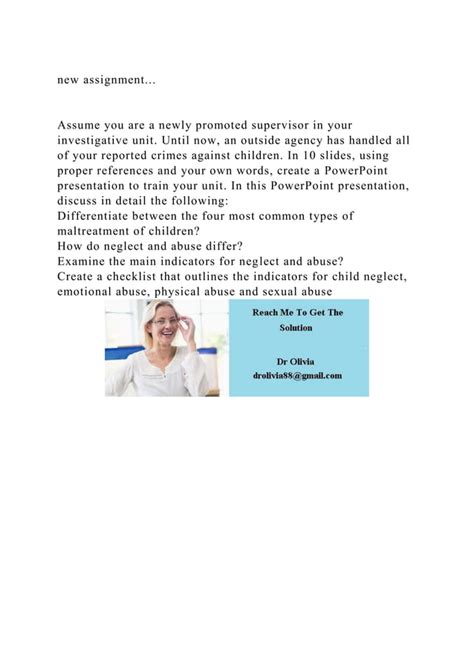 New Assignmentassume You Are A Newly Promoted Supervisor Indocx