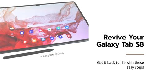 Galaxy Tab S8 Stuck On Black Screen Revive It With These Easy Steps