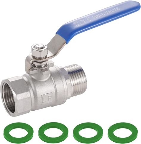Amazon.com: Upgraded Garden Hose Shut Off Valve, Full Flow Water Hose Shut off Valve, Heavy Duty ...