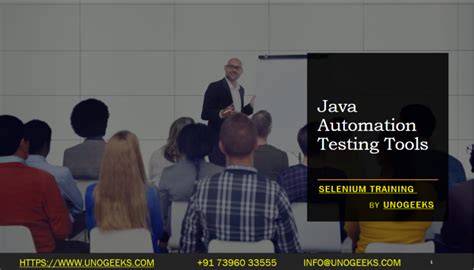 Java Automation Testing Tools