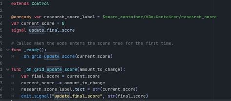 Help With Proper Logic For Updating A Game Over Screen With The Score