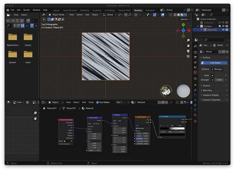 Diagonal Noise Texture Materials And Textures Blender Artists Community