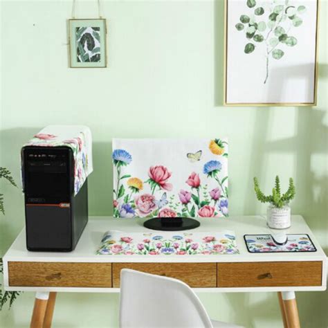 3 In 1 간단한 데스크탑 컴퓨터 Pc 먼지 덮개 크기 23 24 인치 나비