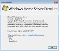 Windows Home Server 2011 Build 7360 BetaWiki