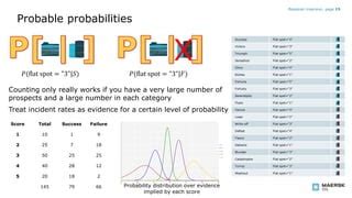Bayesian Updating Using Saam Data PPT