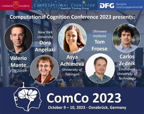 Computational Cognition On Linkedin This Years Comco Workshop Has Again A Great Lineup Of