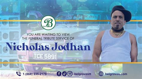 Nicholas Jodhan Tribute Service Youtube