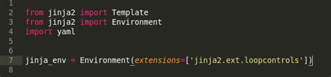 Python How To Import Loopcontrol In Jinja Stack Overflow