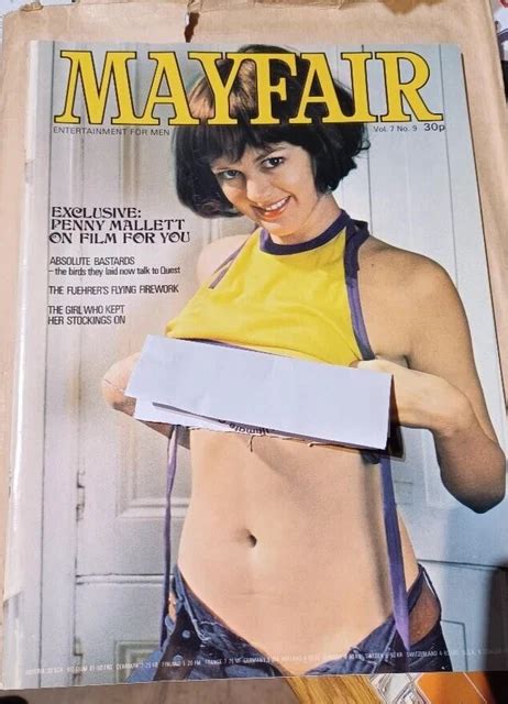 Vintage 70s Mayfair Magazine Vol 7 No9 Very Good Condition 1970s £1112