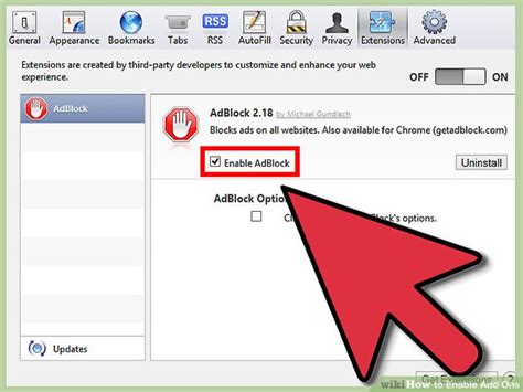 5 ways to enable add ons wikihow