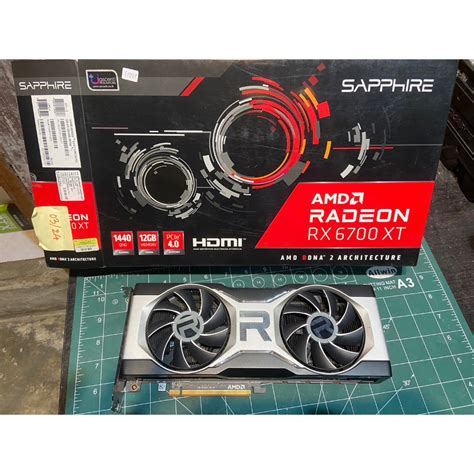 sapphire rx6700xt ref 12g ddr6 shopee thailand