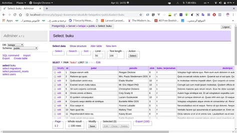 Konfigurasi Laravel Dan Postgresql Beserta Contoh Migration Jago Ngoding